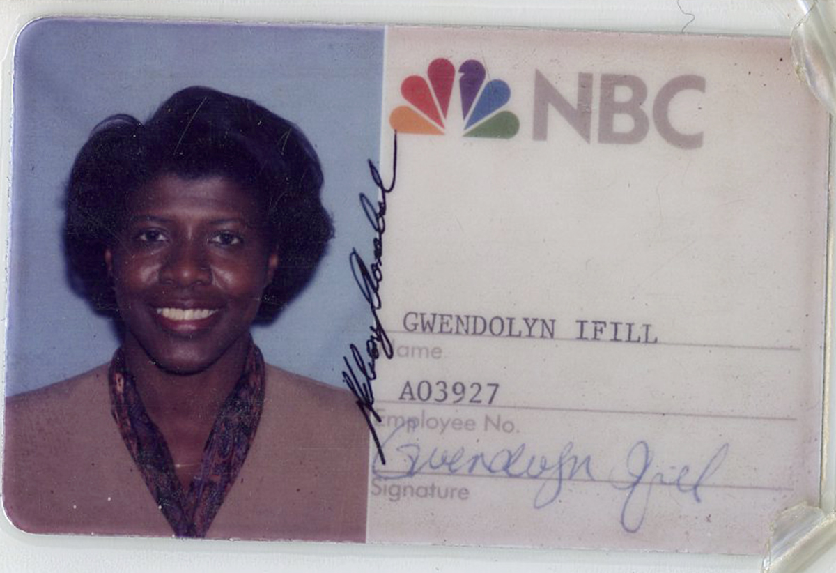 University Archives Digitizes Gwen Ifill Papers Collection | Simmons ...